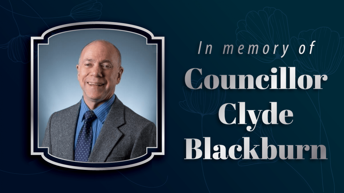Statement from Mayor Jackie Clayton in Memory of Councillor Clyde ...